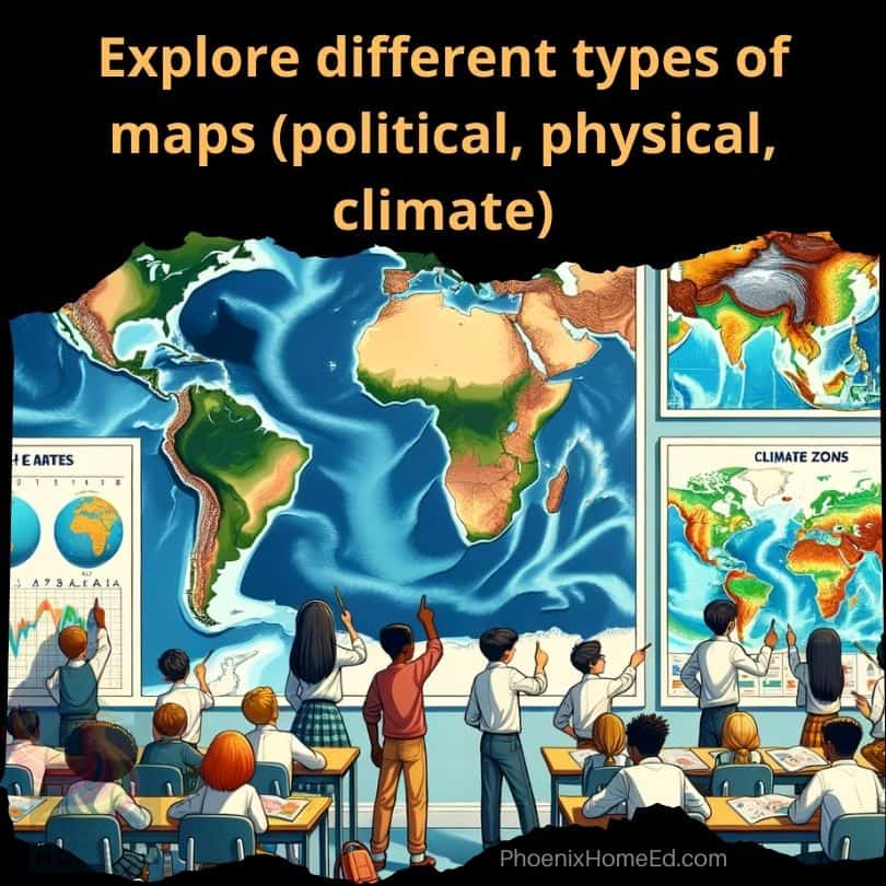 Explore different types of maps (political, physical, climate ... Explore different types of maps (political, physical, climate ...